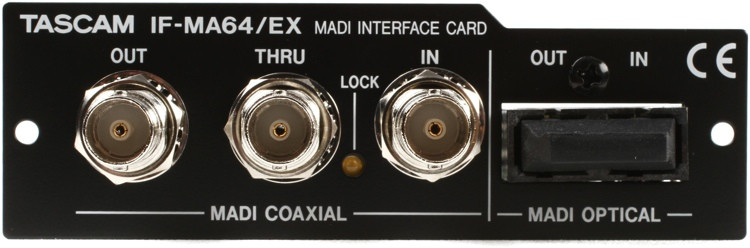 TASCAM IF-MA64/EX MADI Interface Card for Sonicview and DA-6400 ...
