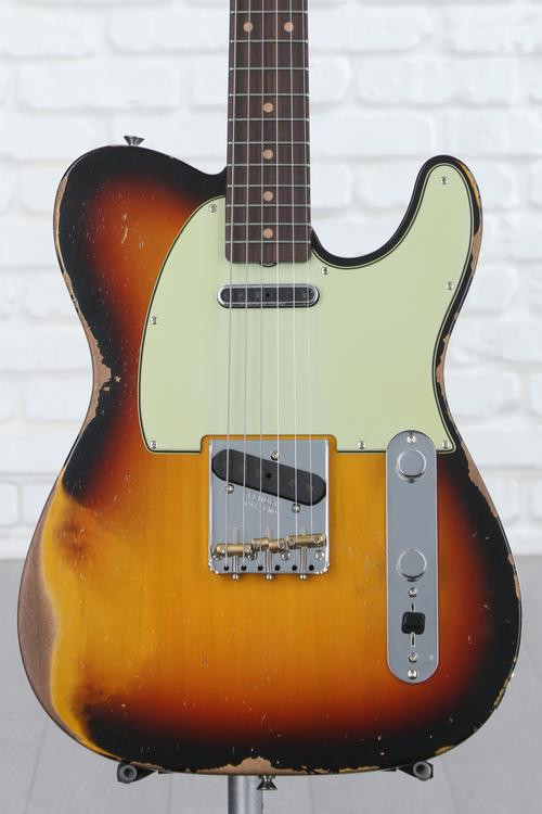 Fender Custom Shop GT11 1963 Heavy Relic Telecaster - 3-Color Sunburst ...