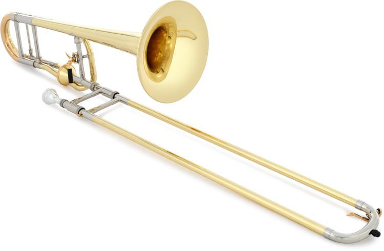 XO 1236LT Professional F Attachment Trombone - Clear Lacquer | Sweetwater