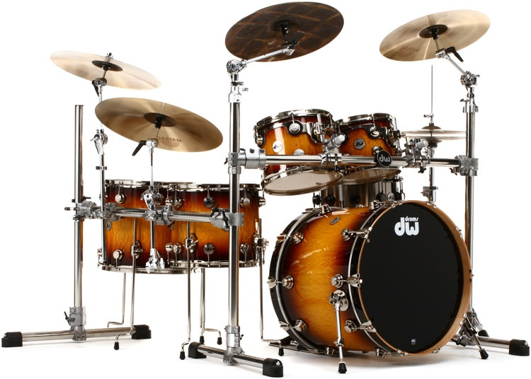 DW DEMO Collector's Series Exotic Shell Pack - 5-pc - Candy Yellow to ...