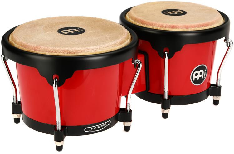 Meinl Percussion Journey Series Bongos - Red | Sweetwater