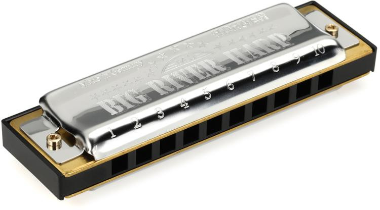 Hohner Big River Harp Harmonica - Key of G | Sweetwater