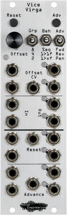 Noise Engineering Vice Virga Multimode 8-channel Switch Eurorack Module ...