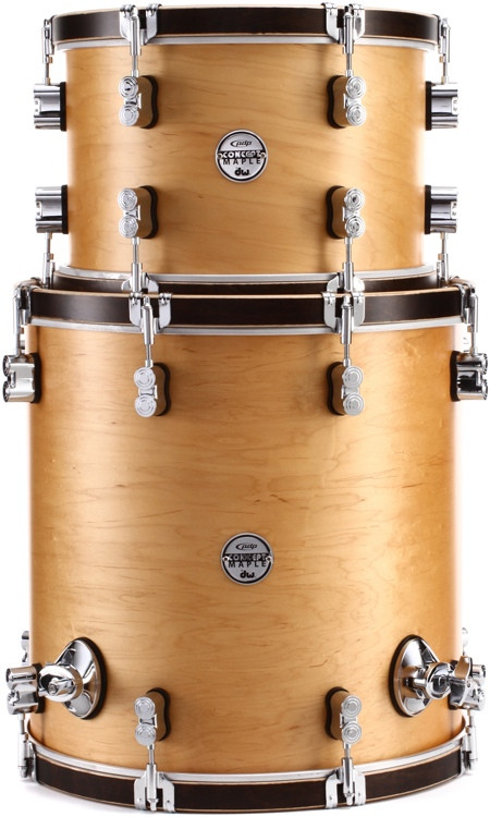 PDP Concept Maple Classic 2-piece Tom Pack - 13/16 inch - Natural with ...