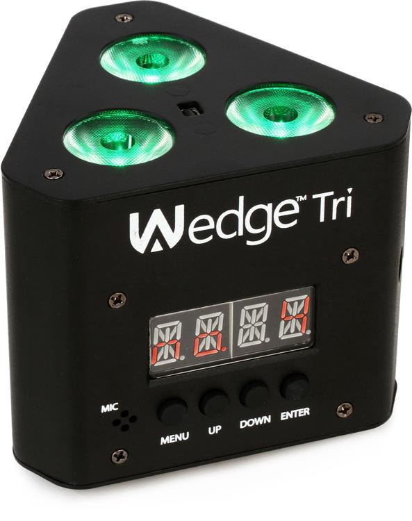 Chauvet DJ Wedge Tri RGB LED Wedge Wash Light | Sweetwater