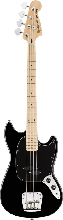 Squier Vintage Modified Mustang Bass - Black | Sweetwater