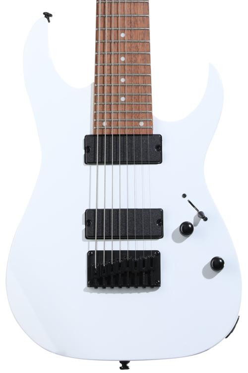 Ibanez RG Standard RG8 8-string Electric Guitar - White | Sweetwater