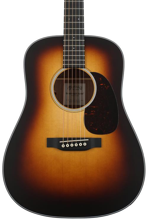 Martin D Jr. Acoustic/Electric - Sunburst | Sweetwater