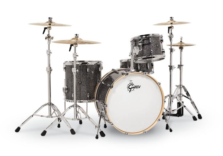 Gretsch Drums Renown 3-piece Rock Shell Pack w/ 24" Kick - Blue Metal ...