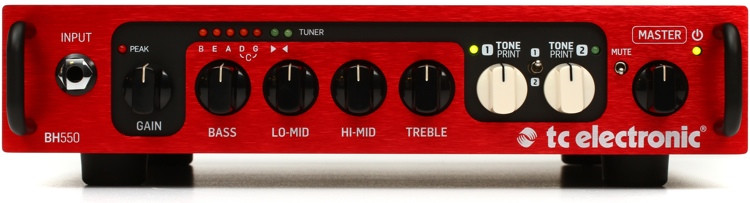 TC Electronic BH550 550-watt Compact Bass Head | Sweetwater
