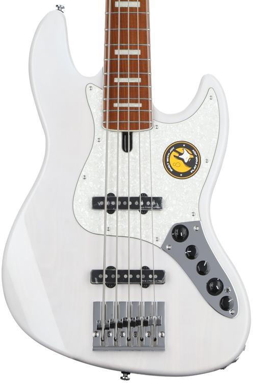 Sire Marcus Miller V8 5-string Electric Bass - White Blonde | Sweetwater
