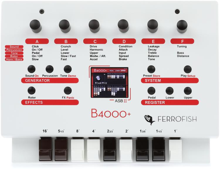 Ferrofish B4000+ Organ Module Reviews | Sweetwater