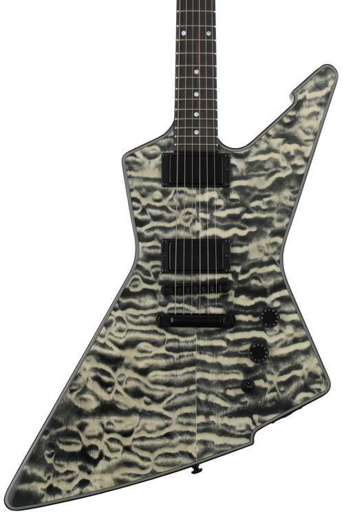 Schecter E-1, Sweetwater Exclusive - Snow Leopard