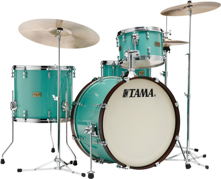 Tama S.L.P. Fat Spruce LSP32CS 3-piece Shell Pack - Turquoise | Sweetwater