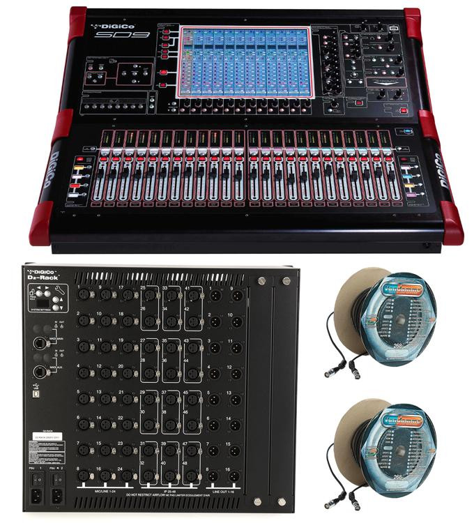 DiGiCo SD9 D2 RACK PACK Install Package - MADI Only | Sweetwater