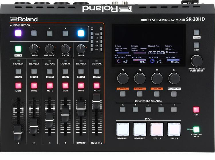 Roland SR-20HD Direct Streaming A/V Mixer | Sweetwater