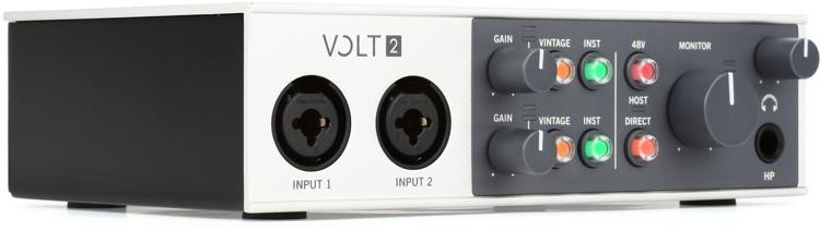 Universal Audio Volt 2 USB-C Audio Interface | Sweetwater