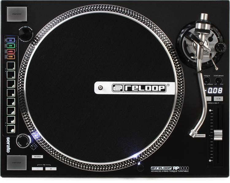 Reloop RP-8000 Direct Drive Turntable with Serato Control | Sweetwater