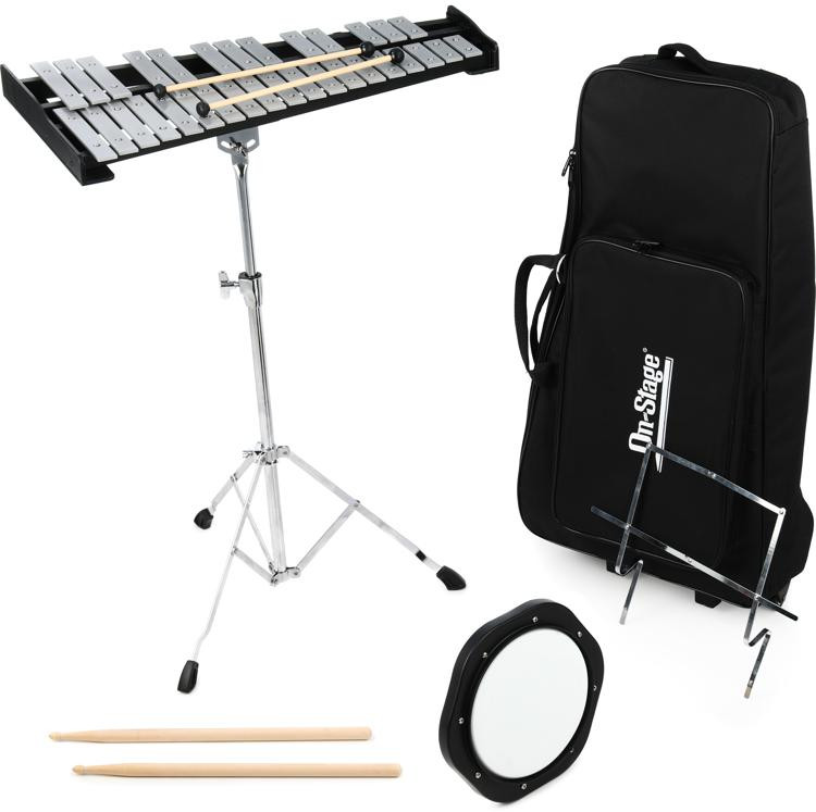 On-Stage BSK2500 Bell Kit with Rolling Bag - 2.5 Octave | Sweetwater