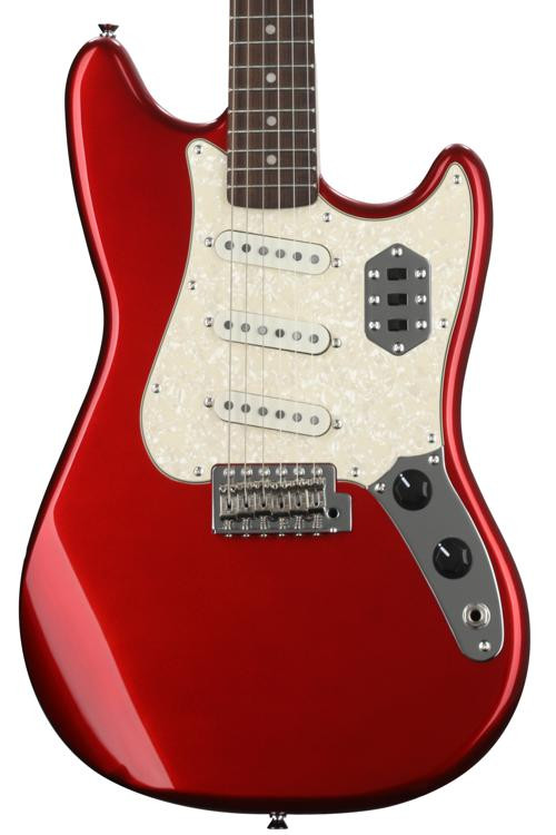 Squier Paranormal Cyclone Electric Guitar - Candy Apple Red with ...