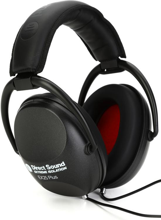 Direct Sound EX-25 Plus Isolating Headphones - Midnight Black | Sweetwater