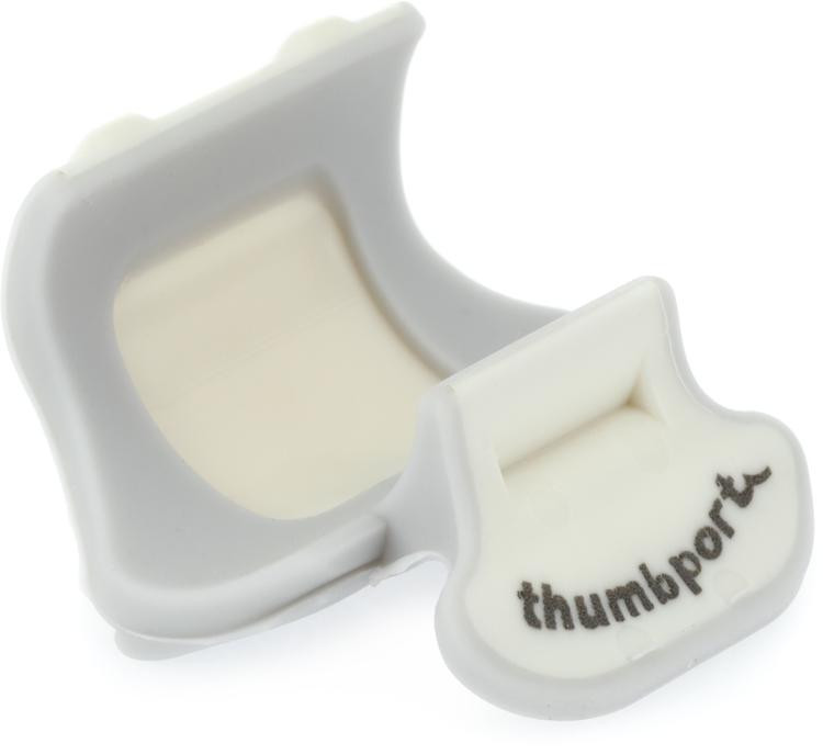 Valentino Flute Thumbport - White | Sweetwater