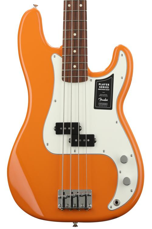 Fender Player Series Precision Bass - Capri Orange | Sweetwater