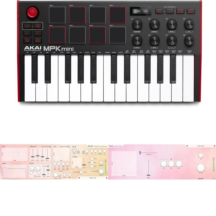Akai Professional MPK Mini MK III 25-key Keyboard Controller and ...