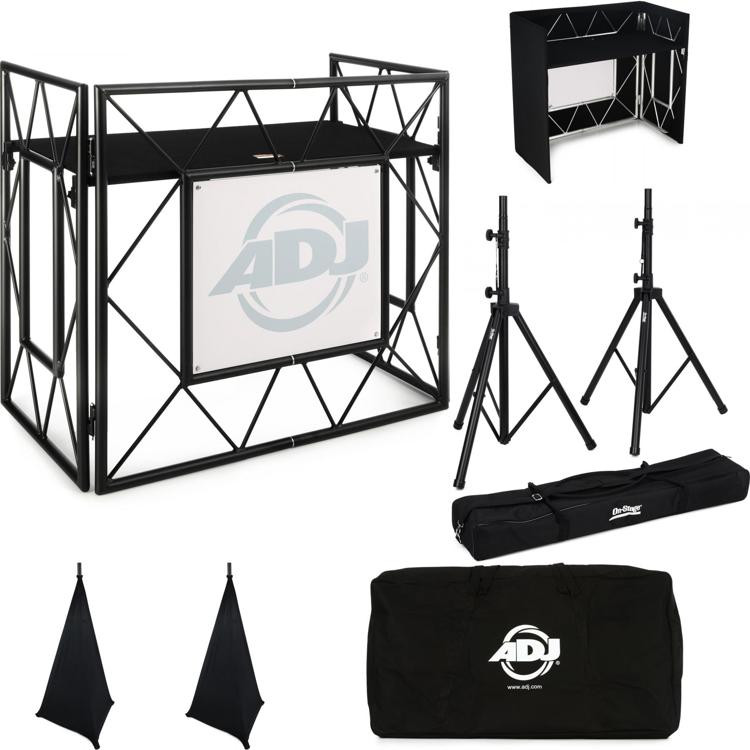 ADJ Pro Event Table Collapsible Event Table and Speaker Stand Bundle ... ADJ Pro Event Table Collapsible Event Table and Speaker Stand Bundle ...