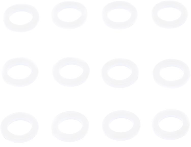 Grover Replacement Button Washers - White Nylon (12-pack) | Sweetwater