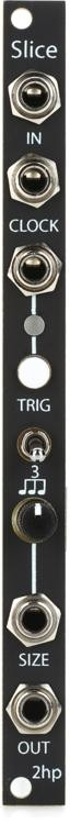 2HP Slice Beat Repeat/Glitch Eurorack Module - Black | Sweetwater