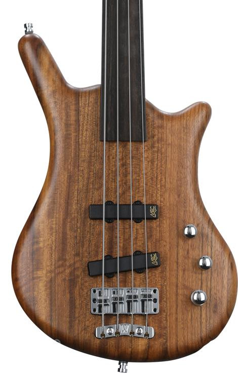 Warwick Pro Series Thumb BO Fretless 4-string Bass - Natural Satin ...