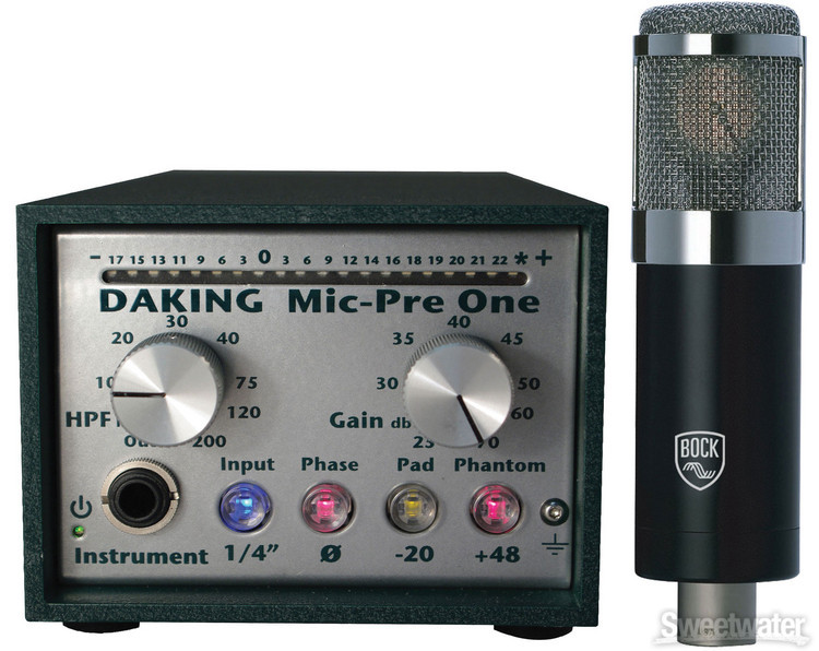Daking MicPre One + Bock 195 Bundle | Sweetwater