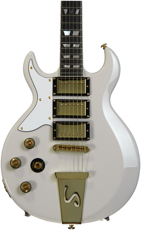Schecter S-1 Custom III Left-handed - Vintage White | Sweetwater