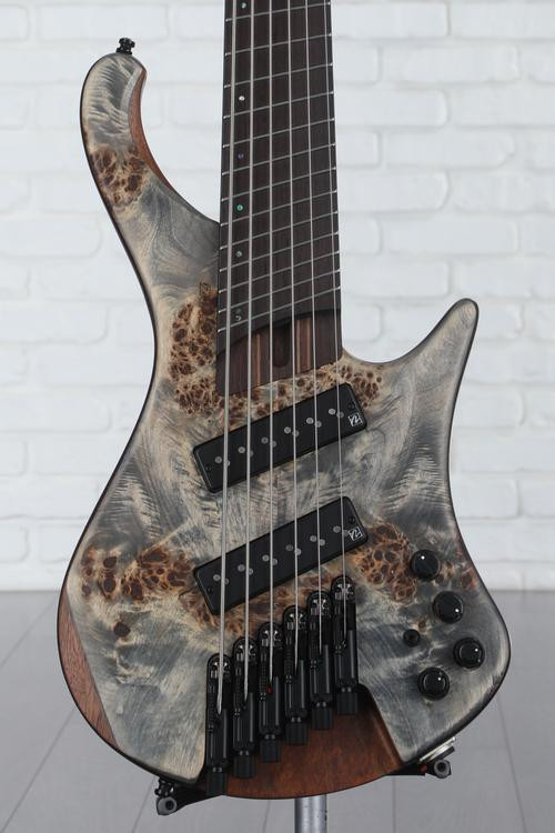 Ibanez Bass Workshop EHB1506MS Bass Guitar - Black Ice Flat | Sweetwater