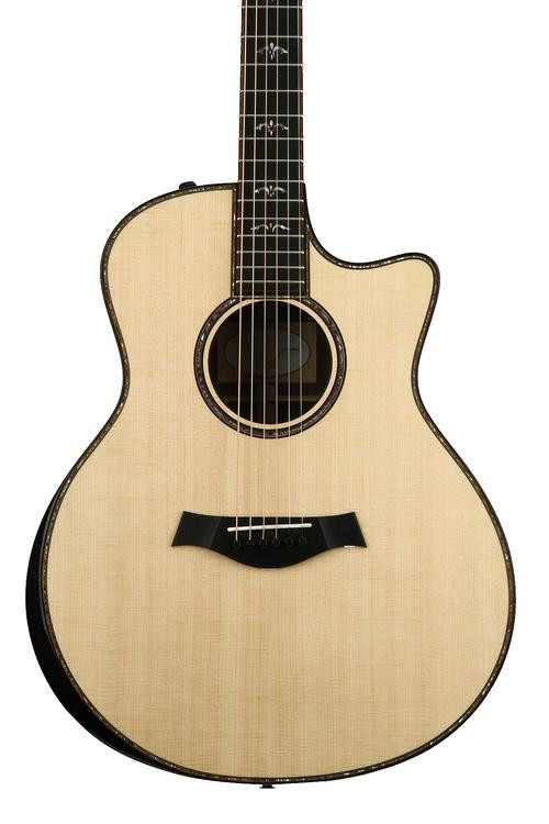 Taylor 916ce - Natural with Adirondack Spruce Top | Sweetwater