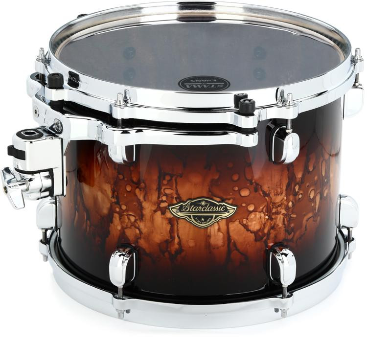 Tama Starclassic Walnut/Birch Mounted Tom - 9-inch x 12-inch - Molten ...