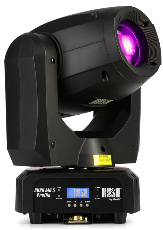 Martin Lighting RUSH MH 5 Profile 75W LED Moving-head with Gobos ...