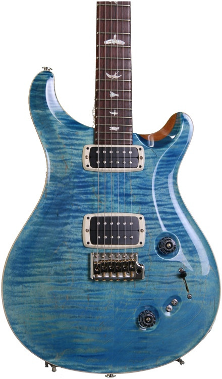 PRS 408 Figured Maple Top - Aquableux | Sweetwater