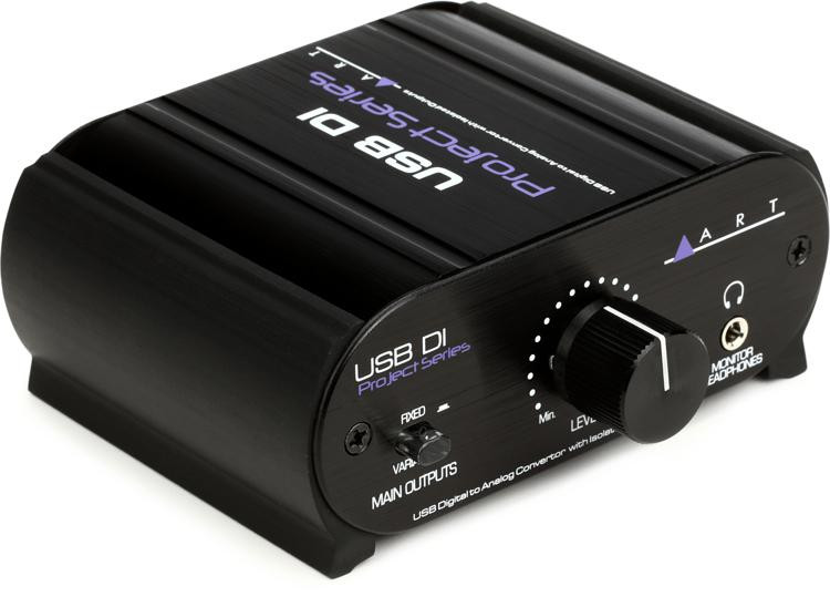 ART USB DI USB to Transformer Balanced XLR Analog Converter | Sweetwater