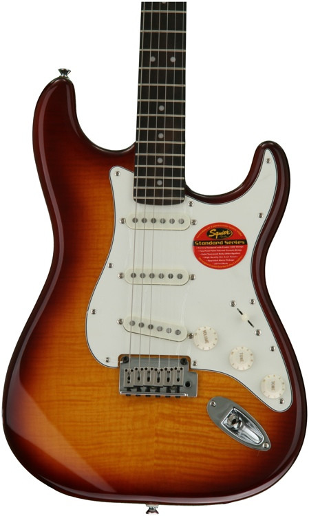 Squier Standard Stratocaster FMT - Amber | Sweetwater