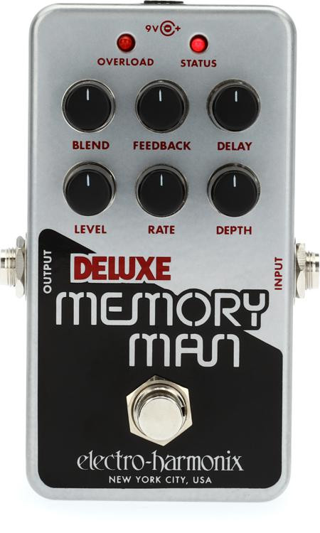 Electro-Harmonix Nano Deluxe Memory Man Analog Delay/Chorus/Vibrato ...