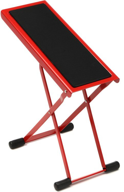 K&M 14670 Footrest - Red | Sweetwater