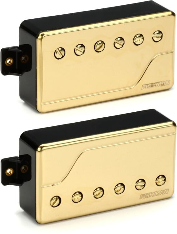 Fishman Fluence Classic Active Humbucker 2-piece Pickup Set - Gold ...