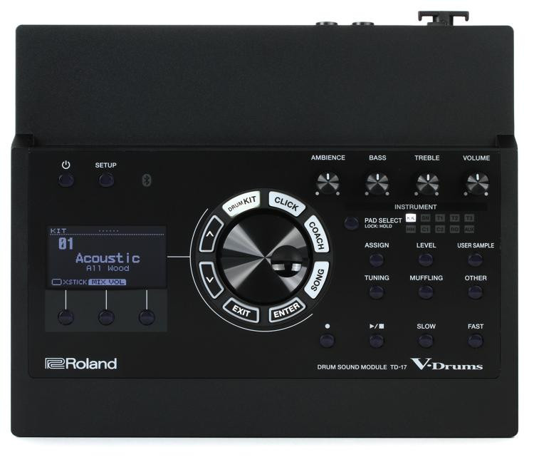 Roland V-Drums TD-17 Electronic Drums Sound Module | Sweetwater