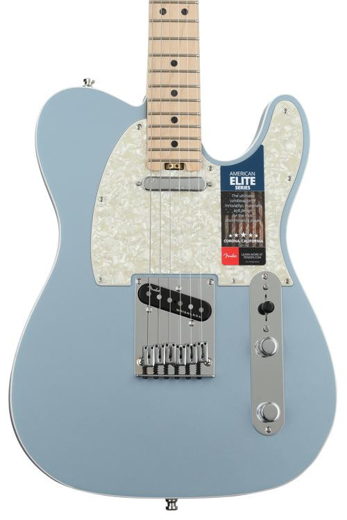 Fender American Elite Telecaster - Satin Ice Blue Metallic w/ Maple ...