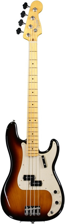 Fender American Vintage '57 Precision Bass - 2-Tone Sunburst Reviews ...