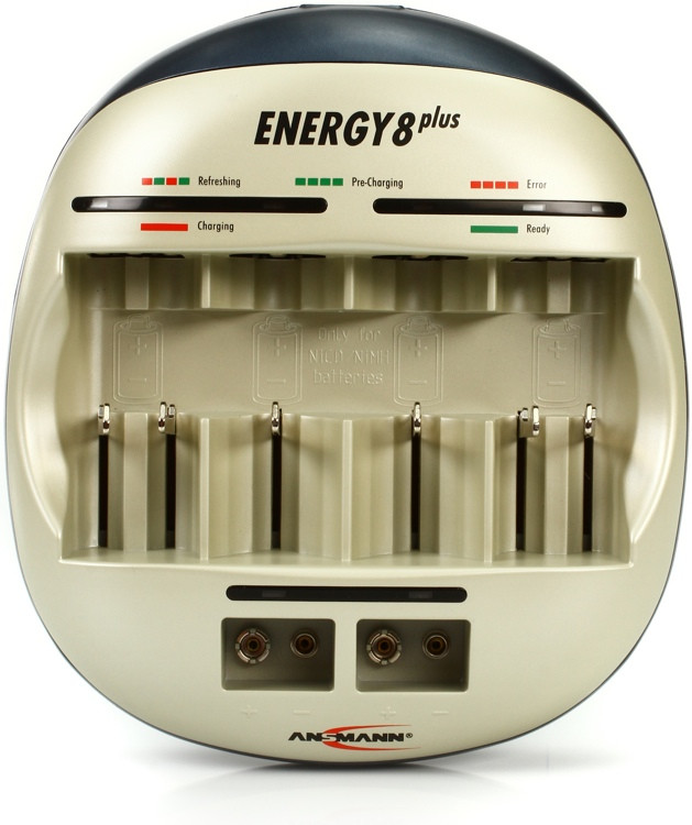 Ansmann Energy 8 Plus Battery Charger | Sweetwater