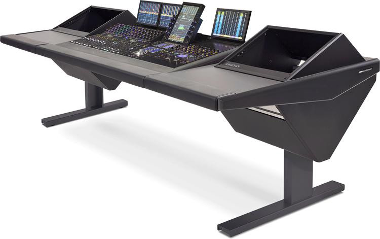 Argosy Eclipse for Avid S4 4-foot Wide Console Desk with Left and Right ...