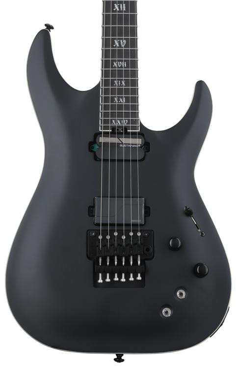 Schecter C-1 FR-S SLS Evil Twin - Satin Black | Sweetwater